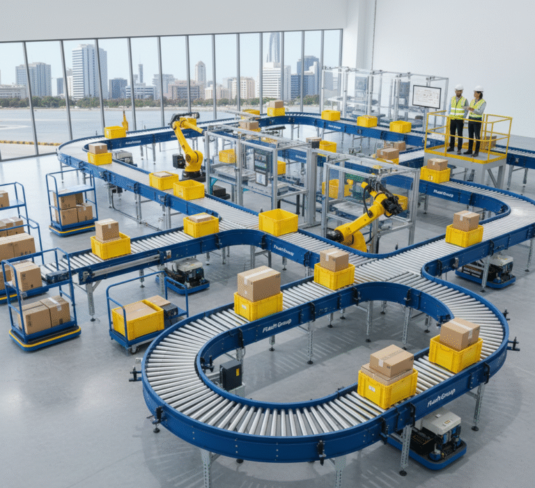 Conveyor Systems & Material Handling Solutions UAE - Flash